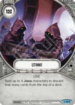 Utinni! - Covert Missions - Star Wars: Destiny - Star Wars Destiny ...